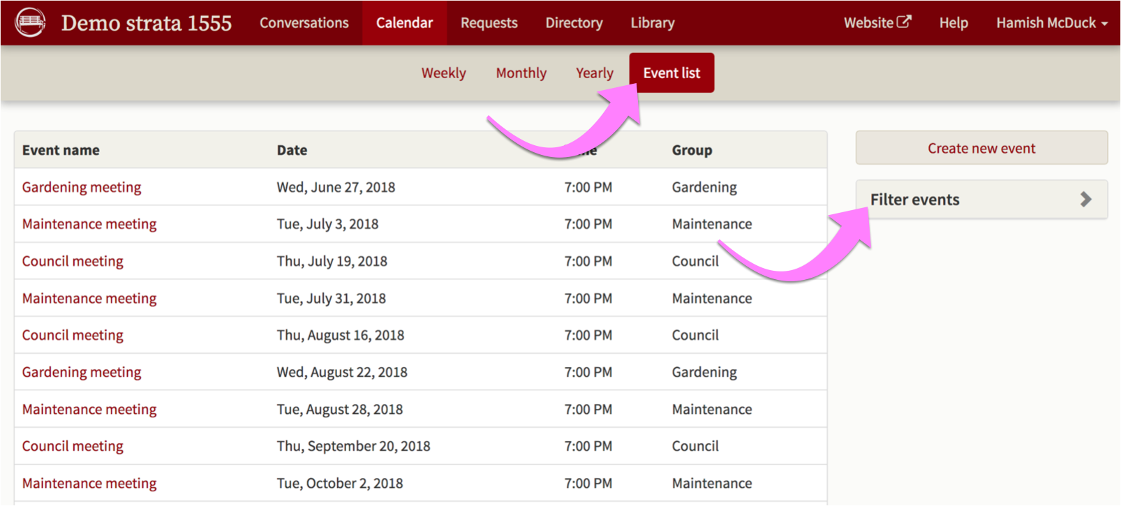 StrataCommons | Organizer