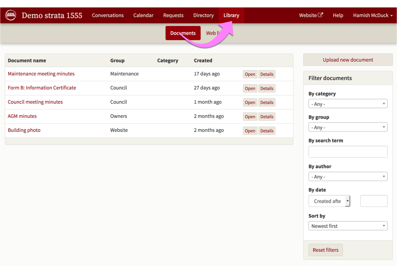 StrataCommons | Organizer