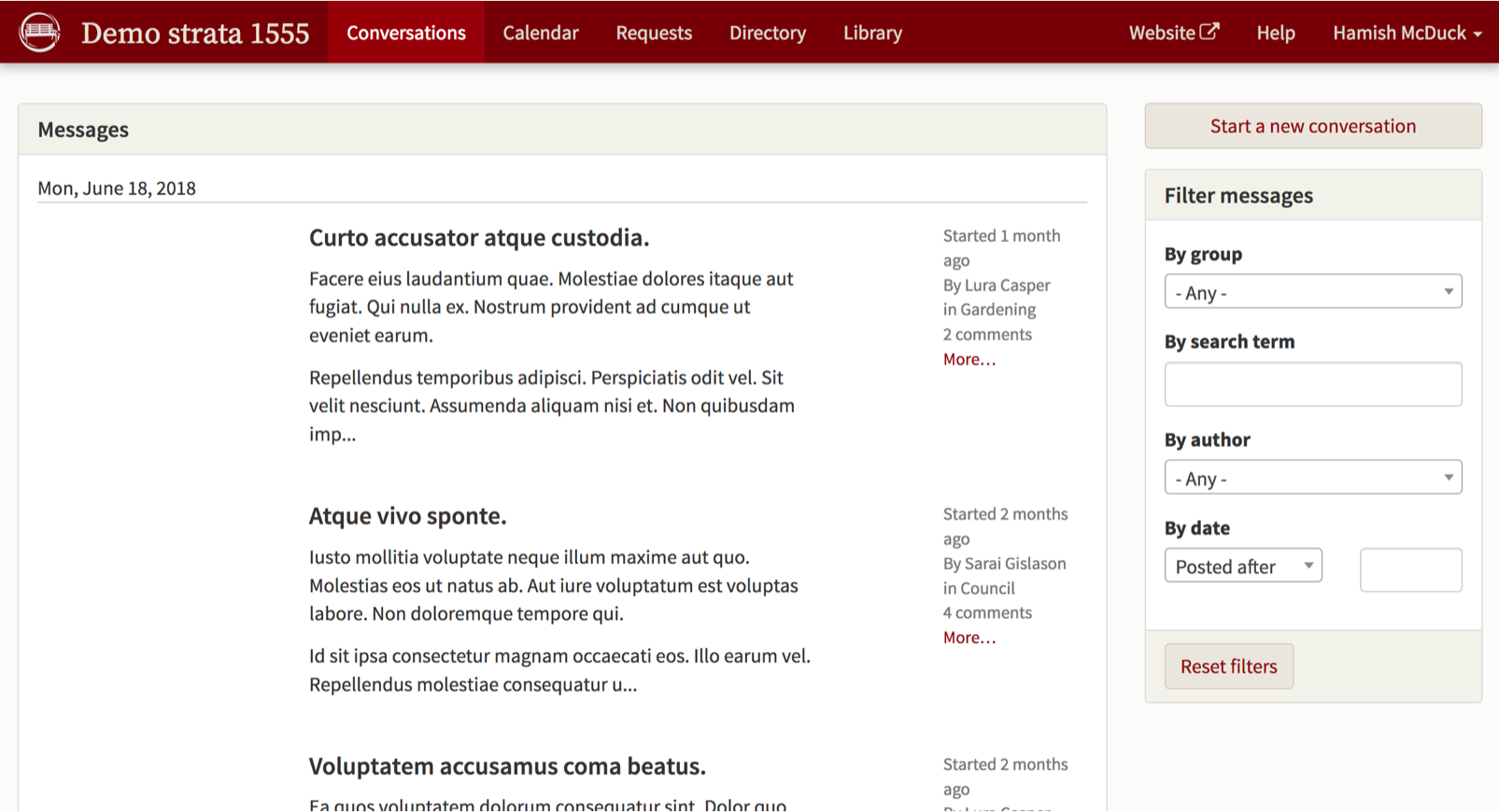 StrataCommons | Organizer